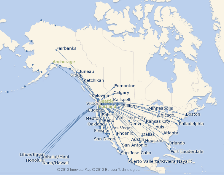 Airline Route Maps Airline Route Maps