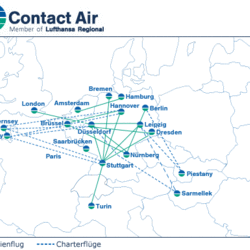 Contact Air route maps
