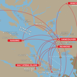 Harbour Air route maps