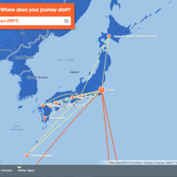 Jetstar Japan route maps